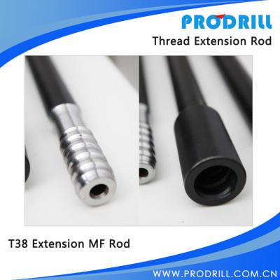 China T38 M/F Thread Round Extension Drill Rods for sale