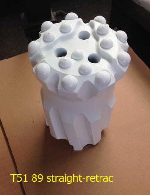 Китай Биты кнопки резьбы T51 89mm для quarrying продается