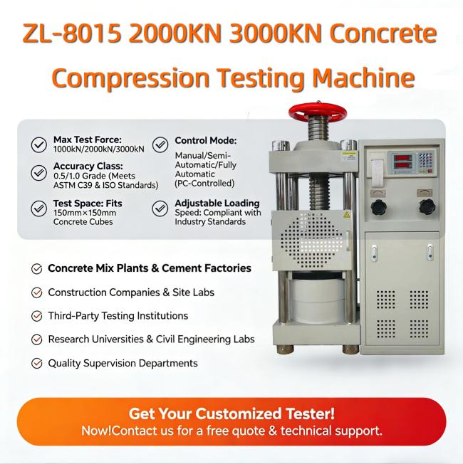 Manual Concrete Compression Testing Machine