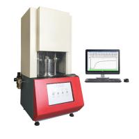 China Laboratory Moving Die No Rotor Plastic Rubber Rheometer Programmable for sale