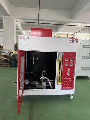 Cina Tester di fiamma della macchina per test di infiammabilità orizzontale e verticale ISO3582 ASTMD4986 in vendita