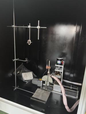 Cina Tester di fiamma della macchina per test di infiammabilità orizzontale e verticale ISO3582 ASTMD4986 in vendita