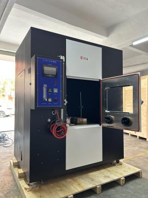 Cina VW-1 Test di fiamma per cavi Campione orizzontale FT2 Test di combustione UL1581 Macchina per test di combustione di cavi e fili singoli in vendita