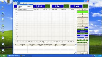 China Used Universal Testing Machine with 2 Years Warranty 390mm Testing Width and 800mm-1200mm Tensile Stroke for sale