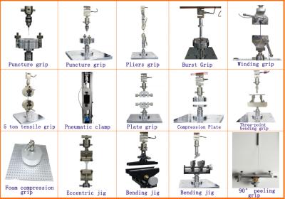 China Electronic Tensile Grip with 5KN Load Cell, 1/200000 Force Resolution, and ≤0.5% Force Accuracy for Universal Testing Machines for sale