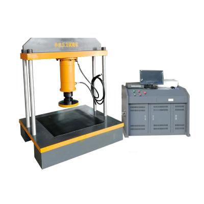 China 60T 100T Servo Hydraulic Compression Tester | for Manhole Cover Strength Test | Computer Control System for sale