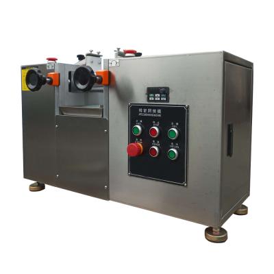 China 2 Inch Desktop Lab Rubber Open Two Roll Mixing Mill for sale