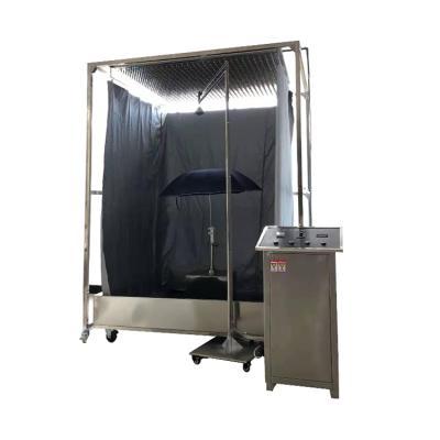 China Umbrella and Raincoat Rain Strength Testing Machine Waterproof Rain Resistance Tester for sale