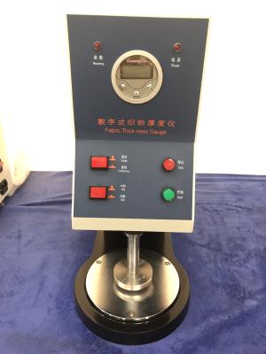 China Digital Fabric Thickness Meter ,Test Thickness Range 0.01mm ~ 20.00mm for sale