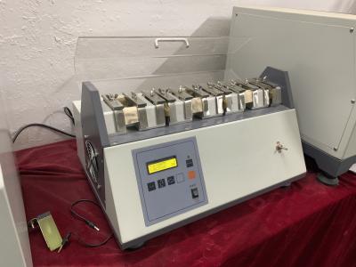China EN ISO230344 Upper Leather Stretch Testing Machine Can Test 12 Samples for sale