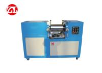 China Lab Electrical Heating Masterbatch Rubber Mixing Process Open Two Roll Mixing Mill for sale