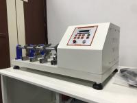 China LCD Display Leather Testing Machine For Flexing Resistance Leather Scratching for sale