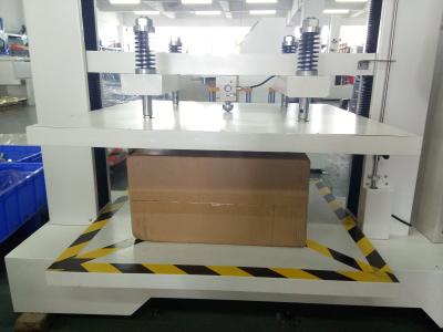 China Tipo del microordenador del probador de la fuerza de la compresión de la caja del cartón del motor servo en venta