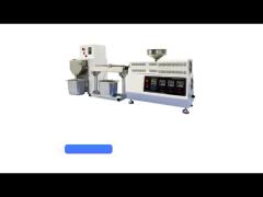 Máquina de laboratorio de plástico pequeño de escritorio de tornillo único