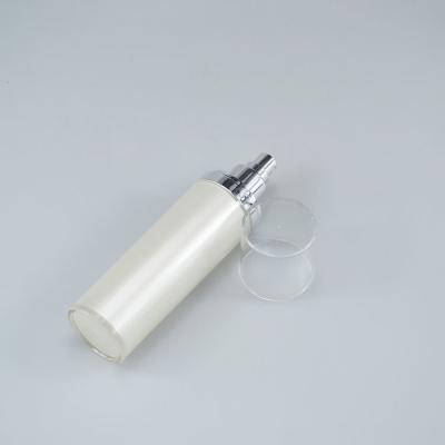 Cina Collare acrilico Bottiglia di plastica crema cosmetica per la cura della pelle pompa di lozione industriale in vendita