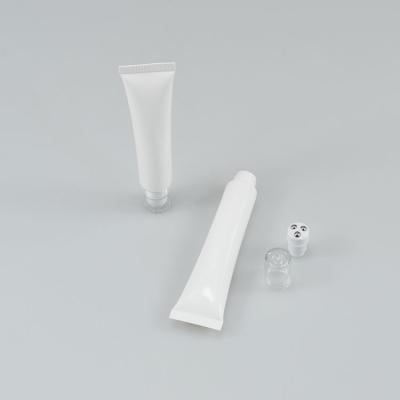 Cina Imballaggio di tubi molli in plastica in PP con collare e applicatore per massaggi in PE di capacità 15 g in vendita