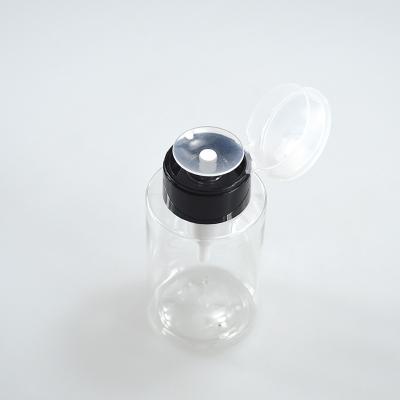 Cina OEM/ODM 150ml 33 Collo PET Cosmetico Occhio Unghie Polish Press Pump Remover Makeup Bottiglia in vendita