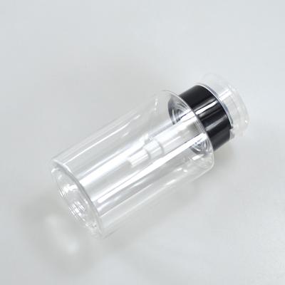 Cina OEM/ODM 150ml 33 Collo PET Cosmetico Occhio Unghie Polish Press Pump Remover Makeup Bottiglia in vendita