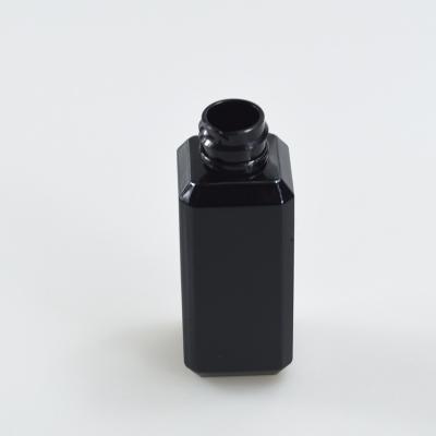 Cina Collare Materiale PET Bottiglia di plastica 1.7 oz Bottiglie di spray di alcol trasparente vuote in vendita