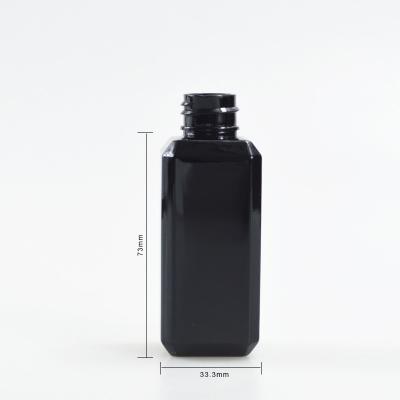 Cina Collare Materiale PET Bottiglia di plastica 1.7 oz Bottiglie di spray di alcol trasparente vuote in vendita