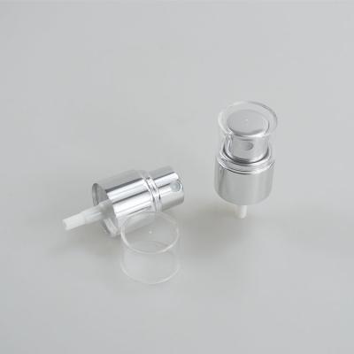 Cina 24-400 PP Luxury Sliver Sprayer Lotion Pump per tappo trasparente nell'industria cosmetica in vendita