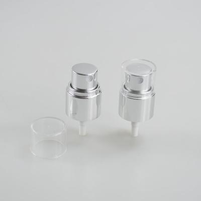 Cina 24-400 PP Luxury Sliver Sprayer Lotion Pump per tappo trasparente nell'industria cosmetica in vendita