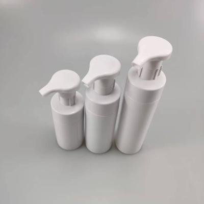 Cina Cosmetici industriali 100ml 120ml 150ml 200ml Bottiglia rotonda di sapone in schiuma PET con pompa di recupero in vendita