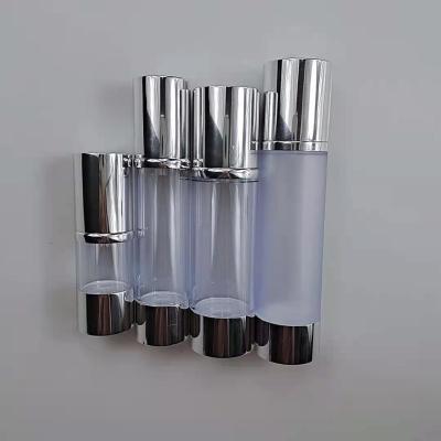 Cina Bottiglia di 30 ml di Lotion Press di Cosmetic Vacuum Bottle con tappo PMMA in vendita