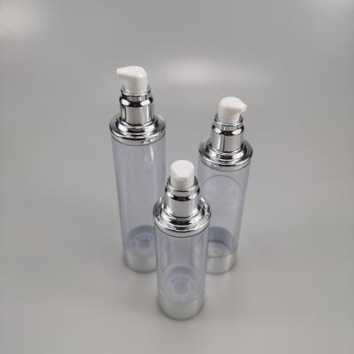 Cina Bottiglia di 30 ml di Lotion Press di Cosmetic Vacuum Bottle con tappo PMMA in vendita