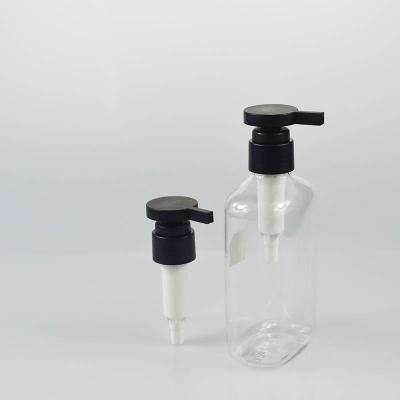 Cina Riciclare nero rivestito 304 in acciaio inossidabile metallico di plastica pompa lozione shampoo pompa dispenser sapone in vendita