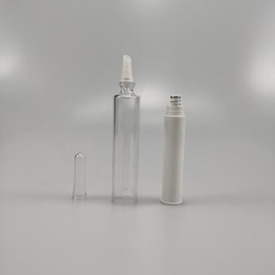 Cina Bottiglia di ampola senza aria PETG da 10 ml per iniezione di crema per gli occhi in vendita