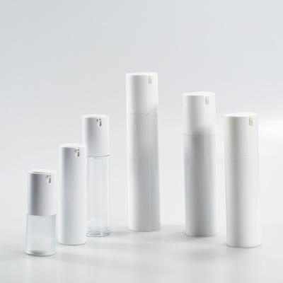 Cina 120 ml Bottiglia pompa senza aria Bottiglia spray per la cura della pelle e cosmetici AS Materiale base in vendita