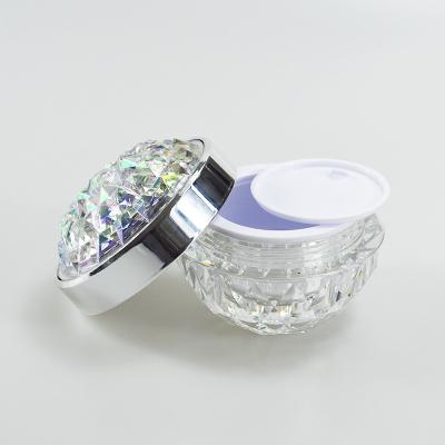 Cina Stile lusso vuoto 50g Acrilico Cosmetico Vaso Crema lucida Vaso per la cura della pelle in vendita