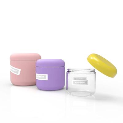 Cina Bottone per la cura della pelle in plastica in PP Crema per il viso cosmetica Emulsione Bottone di forma rotonda Bottone di crema 60g in vendita