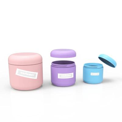 Cina Bottone per la cura della pelle in plastica in PP Crema per il viso cosmetica Emulsione Bottone di forma rotonda Bottone di crema 60g in vendita
