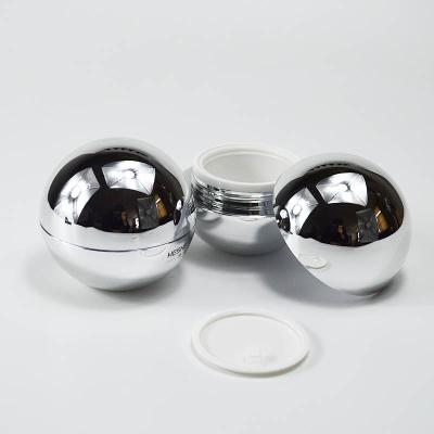 Cina 50g Acrilico Crema per il viso Vaso per la crema per la cura della pelle Contenitore di imballaggio Capo Materiale Acrilico in vendita