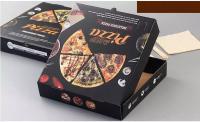 China OEM Matt Lamination Corrugated Pizza Box for sale