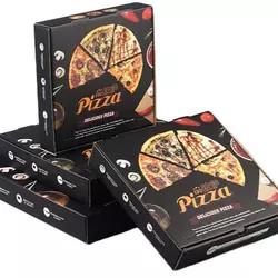 Cina Il contenitore d'imballaggio di carta ondulato di pizza ha personalizzato in vendita