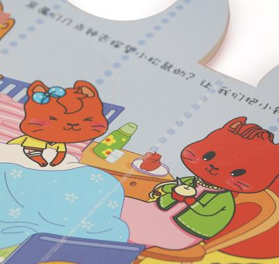 Cina 350gsm + i bambini di 350gsm Art Paper Mounting Clock Hands si imbarcano sulla stampa del libro in vendita