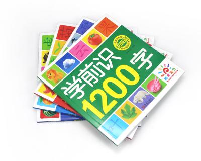 中国 薄紙表紙のフル カラーのカスタマイズされた子供は本の印刷を読むことを学ぶ 販売のため