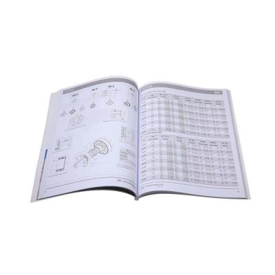 China Het naaien Bindende Softcover Boekdruk Aangepaste Grootte voor Productcatalogus Te koop