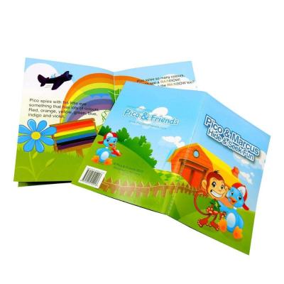 China Harde Raadsjonge geitjes Facourite Flip Book Printing voor kinderen het lezen Te koop