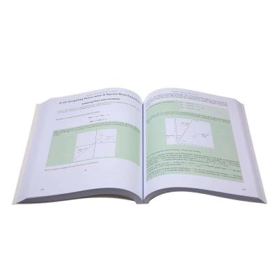 China O serviço de impressão do livro de bolso de 250 páginas deslocou o tamanho personalizado de papel à venda