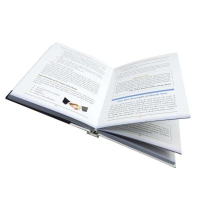 Cina Libro dalla copertina rigida durevole di colore pieno che stampa per la guida personale di carriera in vendita