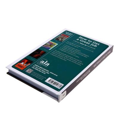 Cina Libro dalla copertina rigida durevole di colore pieno che stampa per la guida personale di carriera in vendita