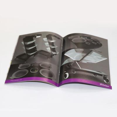 Cina Opuscolo Softcover piegato di stampa del libro dell'aletta di filatoio in vendita