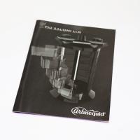 China Folded Flyer Softcover Book Printing Leaflet for sale