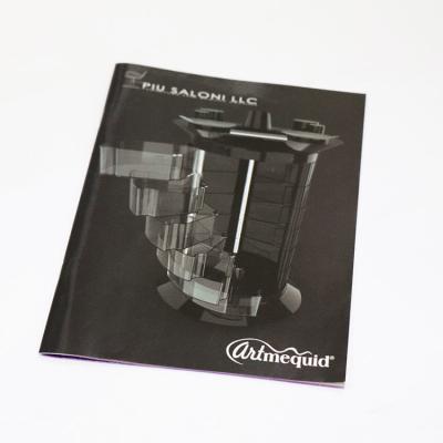 Cina Opuscolo Softcover piegato di stampa del libro dell'aletta di filatoio in vendita