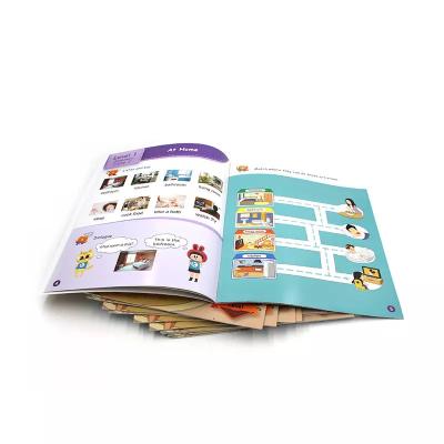 Cina Carta offset liscia 120gsm di Matte Text Book Printing With in vendita