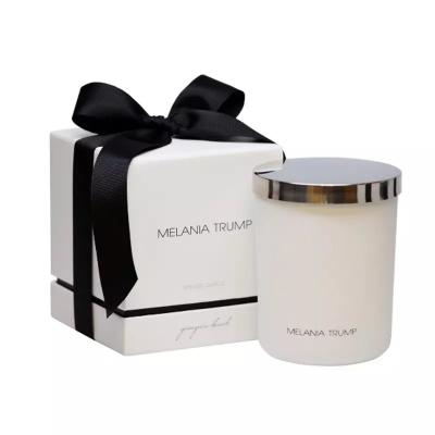 China Aangepaste de Luxekaars van Ontwerpmatt black wig packaging box met Deksel Te koop